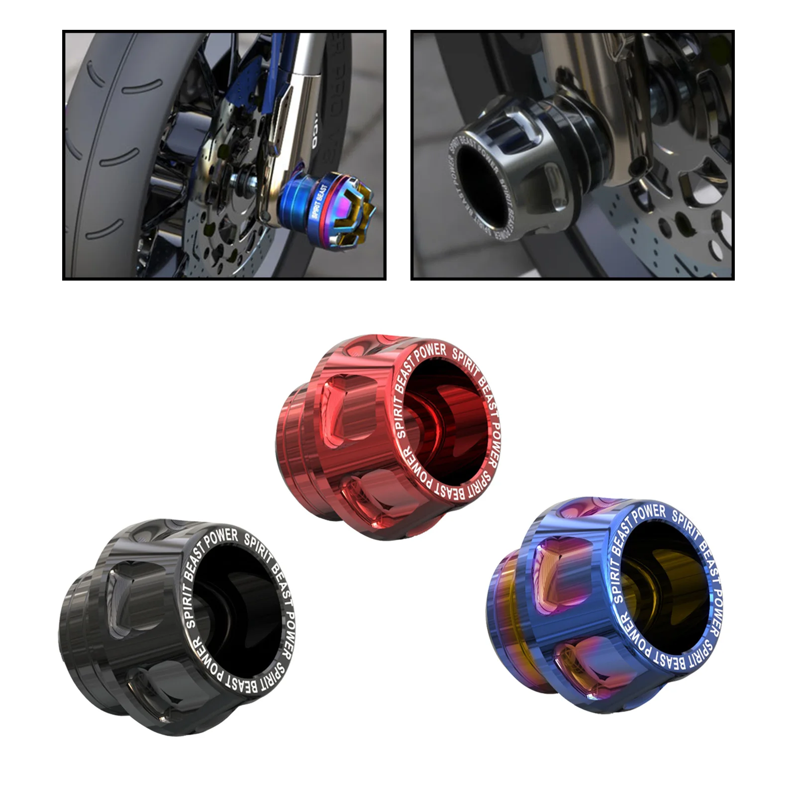 Spirit Beast Motorcycle Anti-fall Block Modification Universal ...