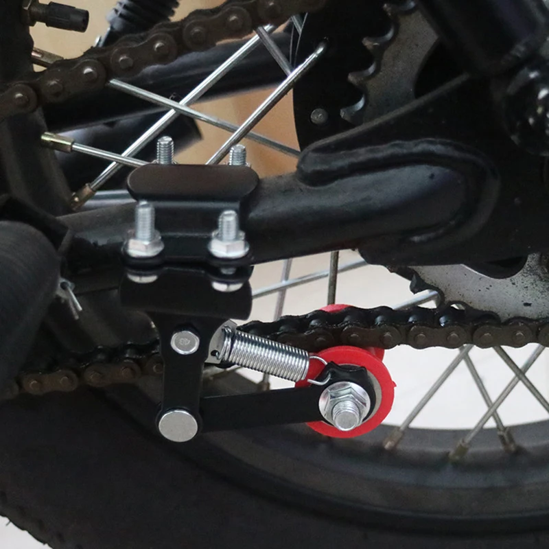 Modified-For-ATV-Motorcycle-Chain-Tensioner-Chain-Adjuster-On-Roller ...