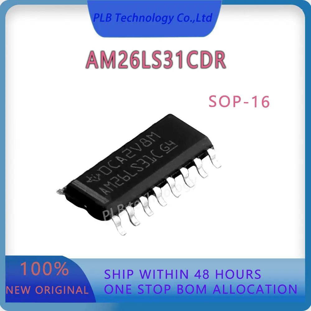 AM26LS31-Integrated-circuit-AM26LS31CDR-new-original-RS-422-Interface-IC-Quadruple-differential ...