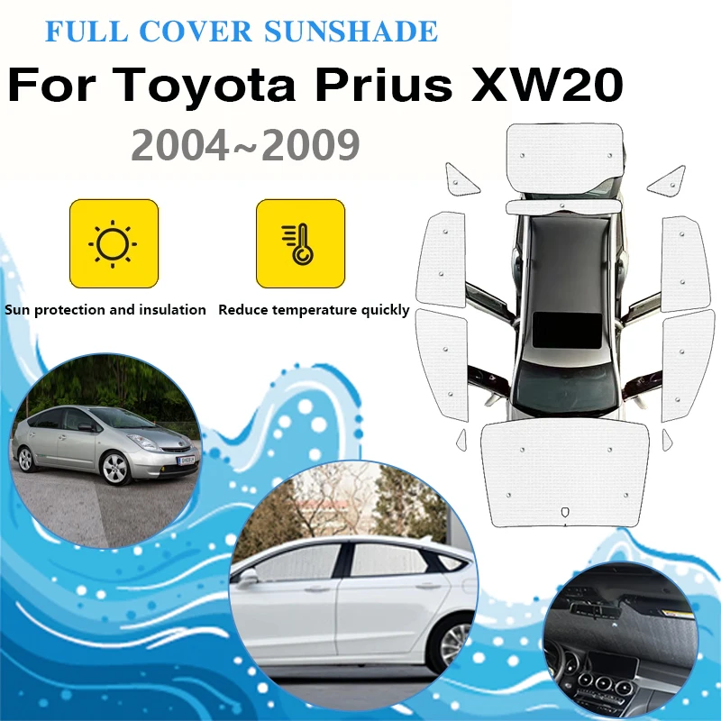 Car-Full-Coverage-Sunshade-For-Toyota-Prius-XW20-20-2003-2009-Auto ...