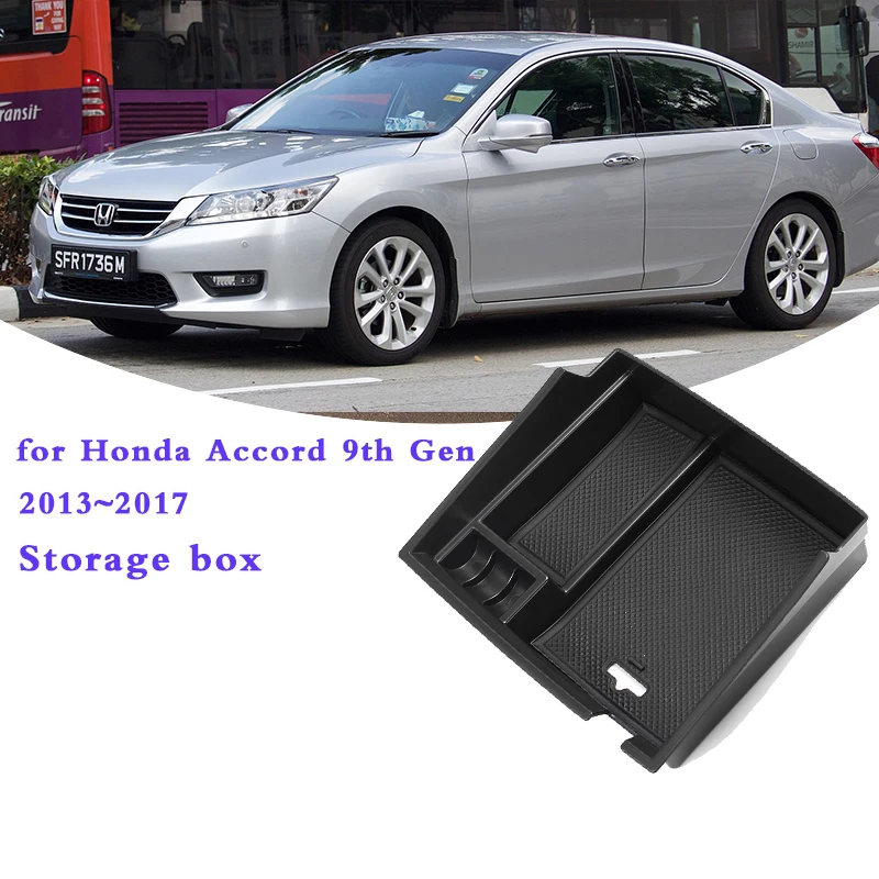 Secondary-Storage-Box-for-Honda-Accord-9th-Gen-2013-2017-2015-Central ...