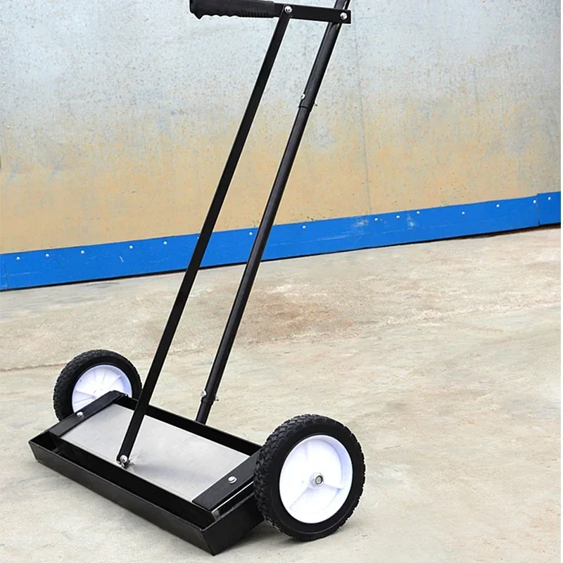 Upgrade Ground Iron Picker Hand Push Type Strong Suction Trolley Iron ...