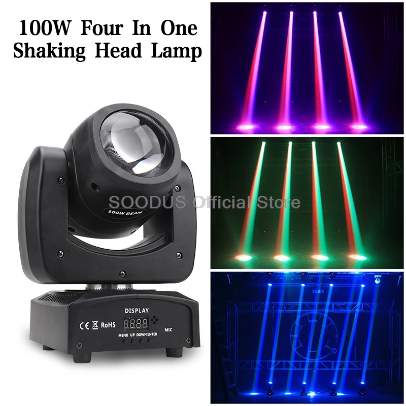 Dj-Light-100W-RGBW-LED-Moving-Head-Lights-Stage-Effect-Lights-DMX512 ...