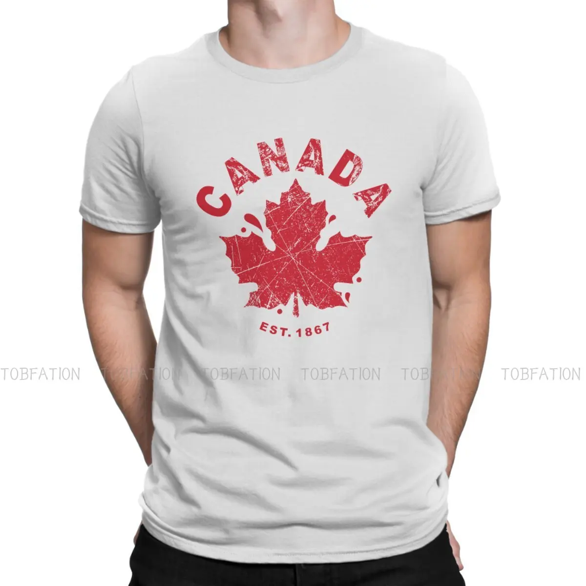 Est. 1867 With Canadian Flag Maple Leaf Icon Special Tshirt Liberal ...