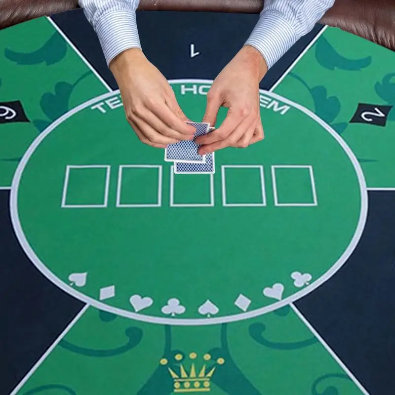 Texas-Poker-Mat-Rubber-Poker-Mat-Round-Rubber-Table-Mat-Entertainment ...