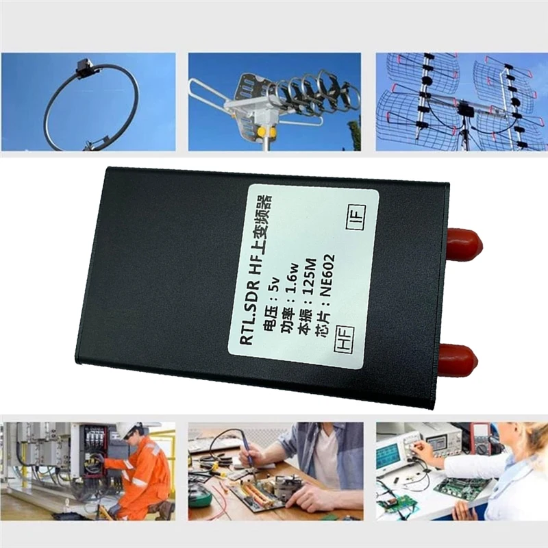 RTL-SDR HF Up Converter NE602 125MHZ 1.6W Up Converter 150K-30MHZ For ...