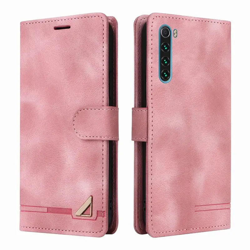 For-Xiaomi-Redmi-Note-8-Pro-Case-Matte-Leather-Flip-Cover-For-Redmi ...