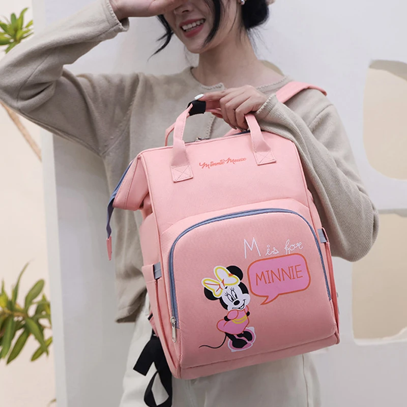 Minnie Mouse Diaper Bag Pink