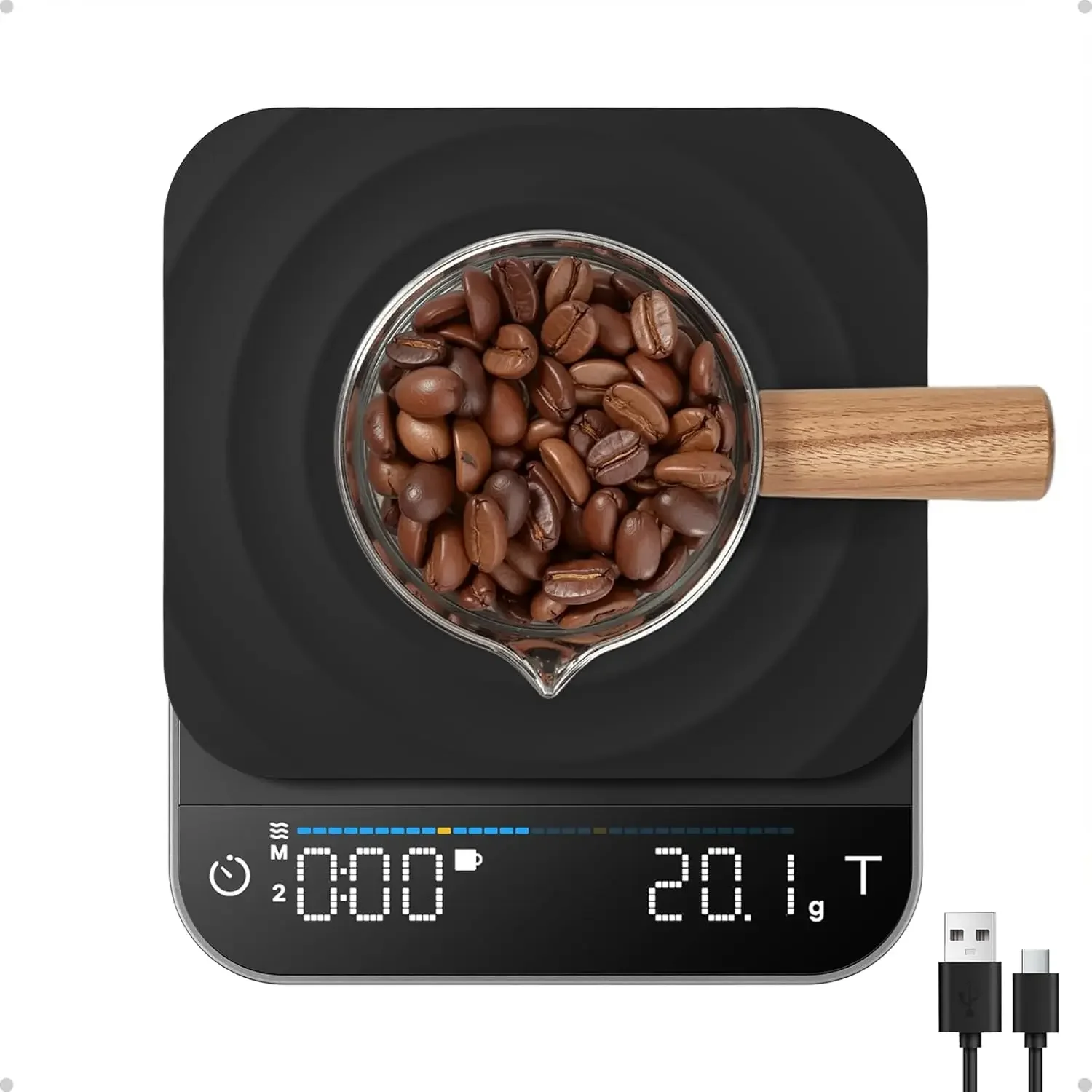 Espresso Scale with Timer, 0.1g Accurate Coffee Scale for Pour-Over ...