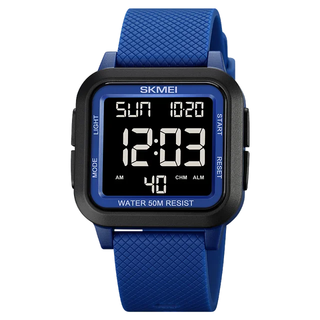 SKMEI 1894 Japan Digital movement Watch LED Light 5Bar Waterproof