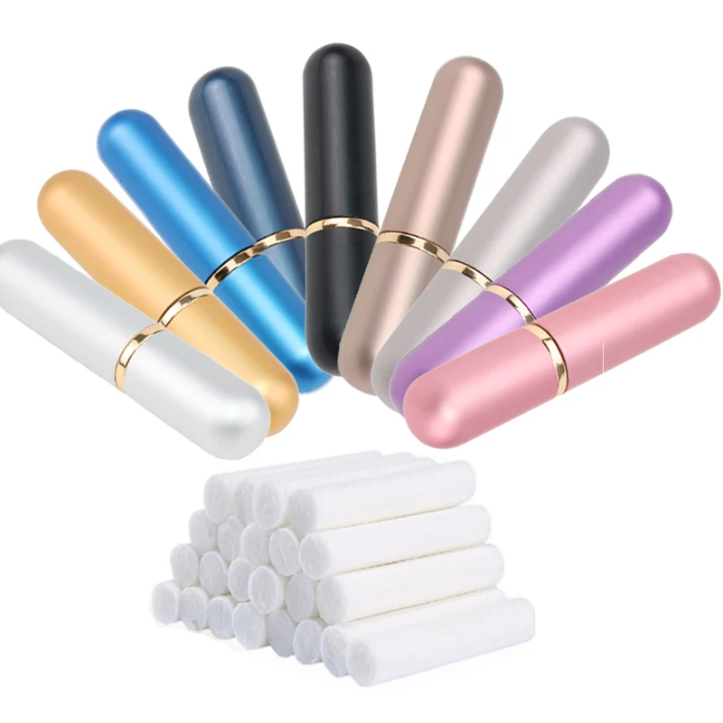 10pcs-10Colors-Metal-Nasal-Inhalers-for-Essential-Oil-Aromatherapy ...