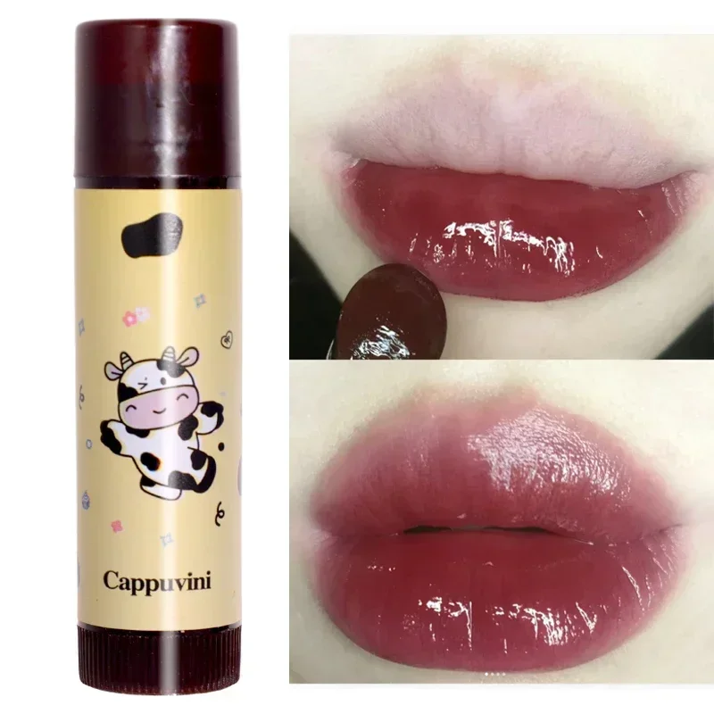 Moisturizing Cute Cow Lip Balm Long Lasting Nourishes Lips Reduce Lip ...