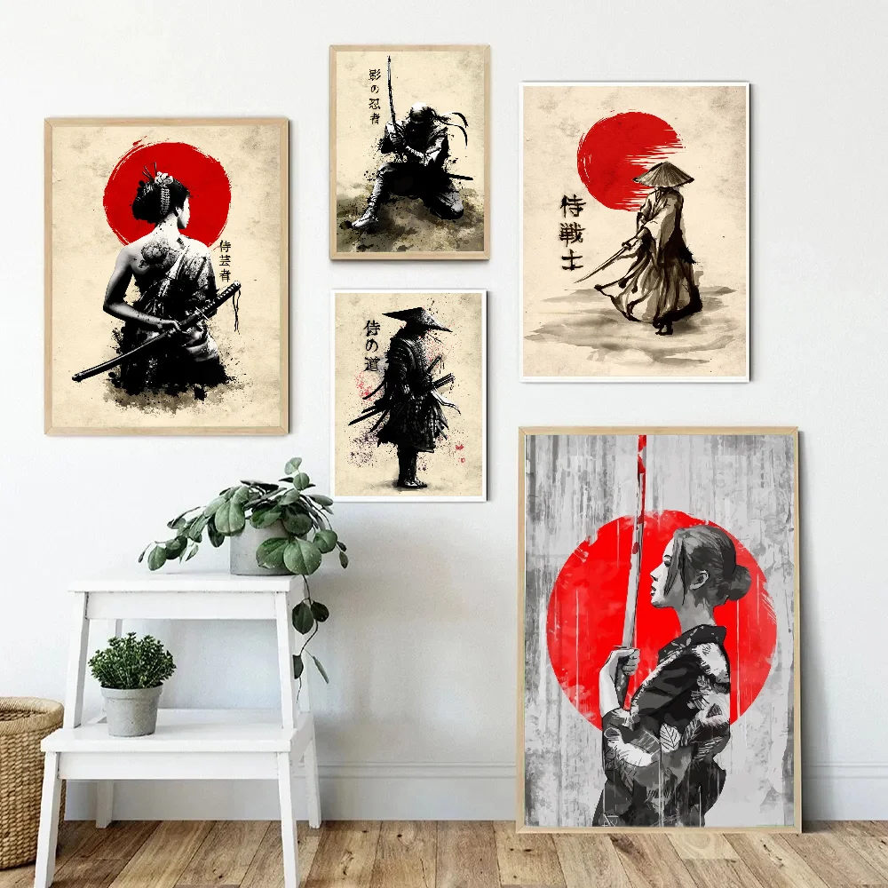 Japanese Samurai Good Quality Prints and Posters HD Quality Poster Wall ...