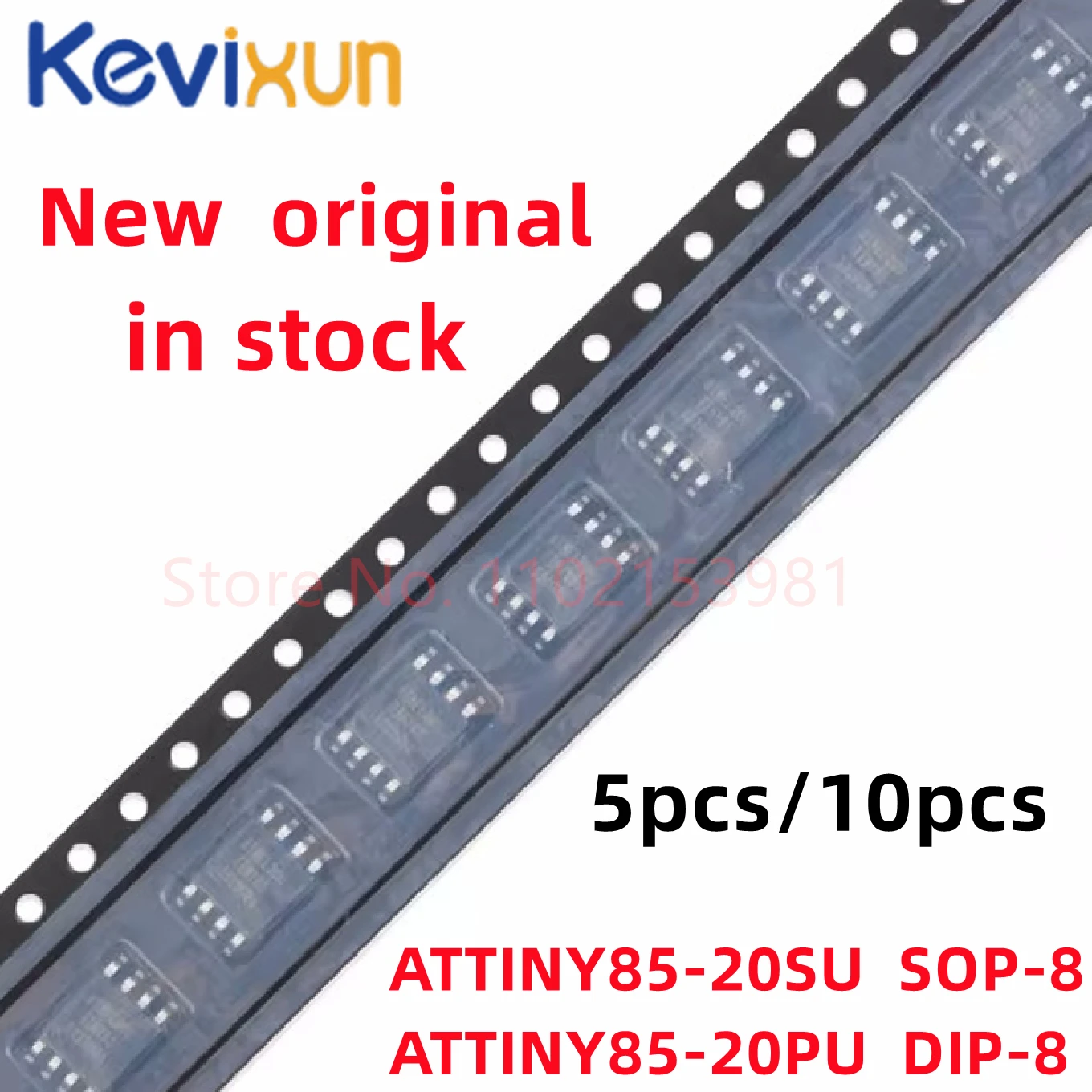 (10piece)100% New ATTINY85 20PU/20SU DIP 8 ATTINY85 20SU DIP8 85 20PU SU ATTINY85 20 DIP new and ...