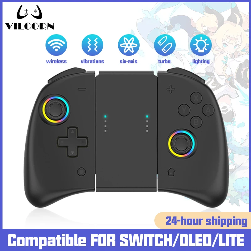 VILCORN-Gamepad-sem-fio-para-Nintendo-Switch-Oled-Lite-Gaming-Switch-Controller-Wake-up-6-Axis.jpg