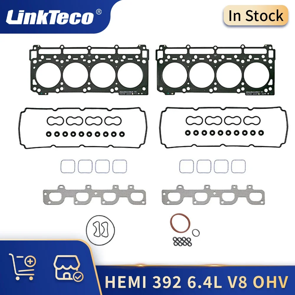 Engine Parts Cylinder Head Gasket Set Fit Hemi 392 6.4 L For 2011-2020 ...