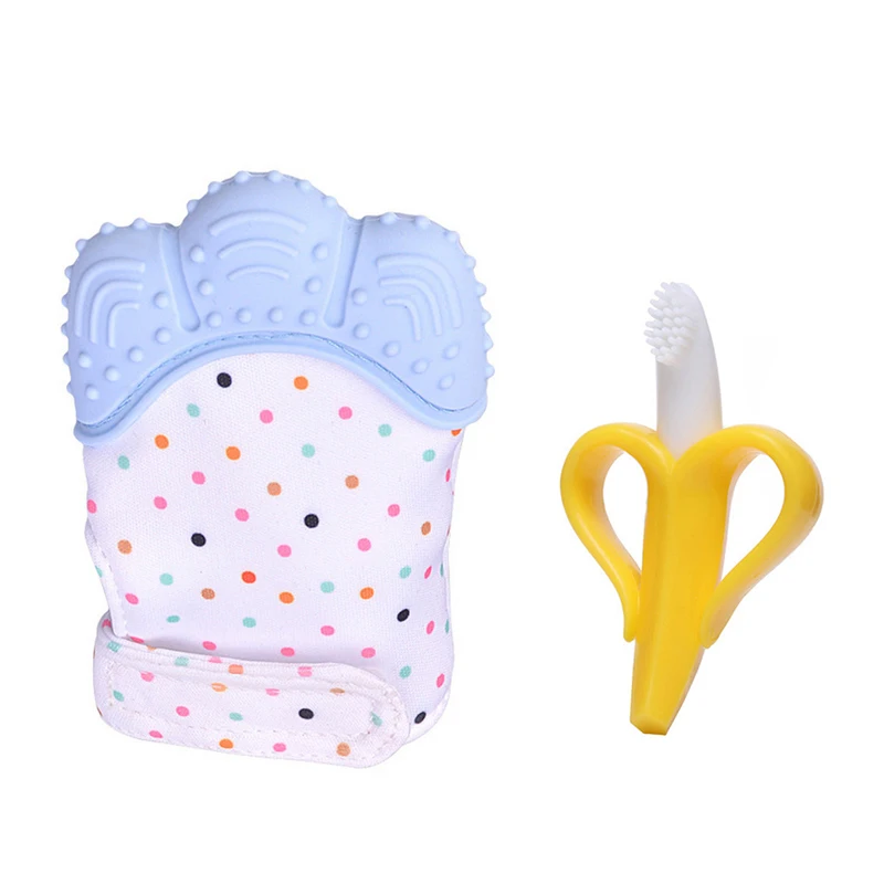 Baby Silicone Toothbrush Safe BPA Free Teether Toys Toddle Teething ...