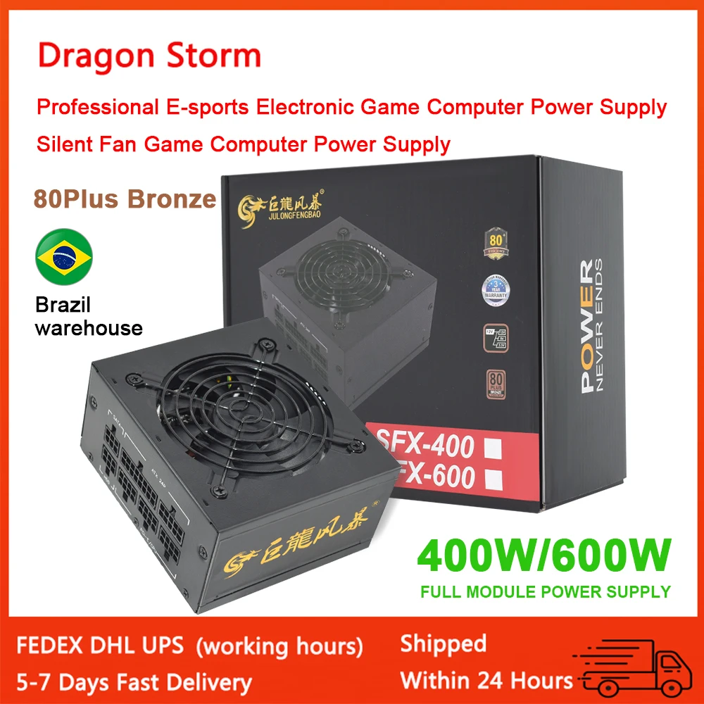 SFX-Fonte de Alimentação Modular Completa para Computador 80Plus Bronze ...