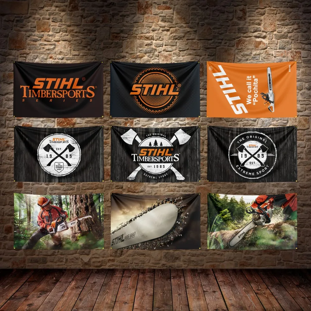 3X5Ft-Stihl-Timbersports-Series-Flag-Polyester-Digital-Printing-Banner ...