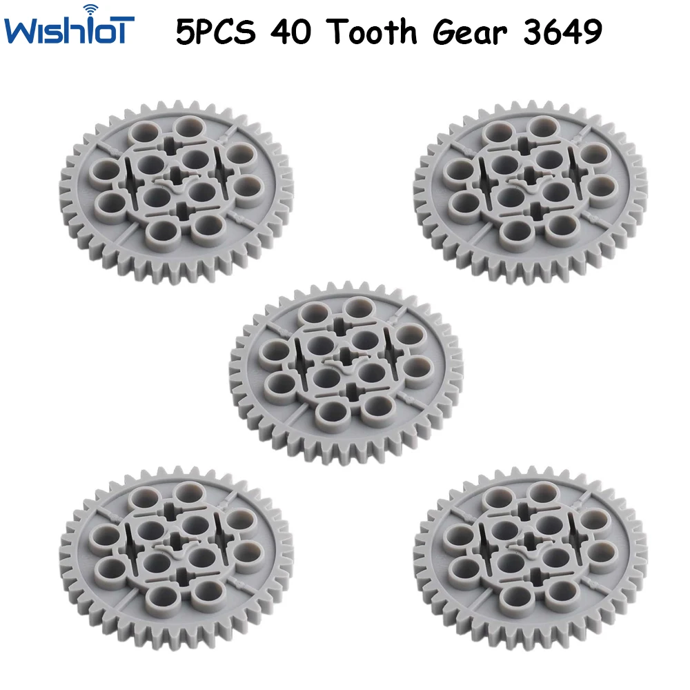 Technical-Parts-40-Tooth-Cylindrical-Gear-3649-Compatible-with-legoeds ...
