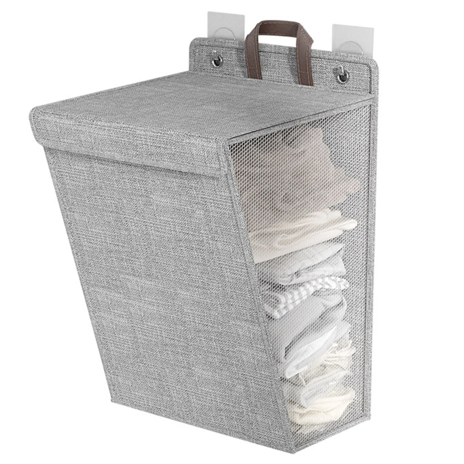 Wall-Hanging-Laundry-Hamper-Durable-Clothing-Storage-Clothes-Baskets ...