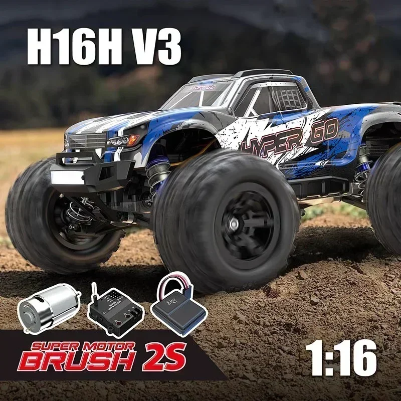 Hyper-Go-1-16-Brushed-H16h-V3-Remote-Control-Car-Electric-High-Speed ...