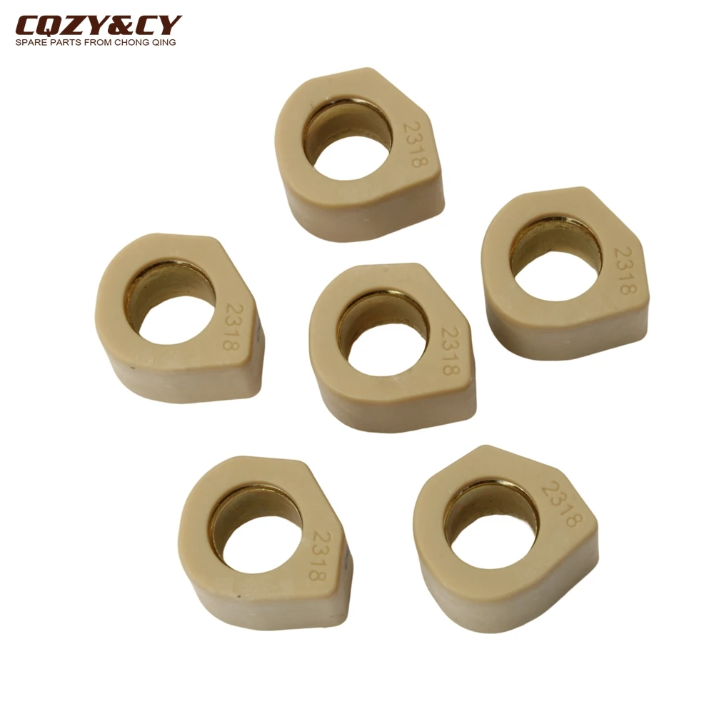 6PC-Racing-Variator-Weight-Set-23x18mm-19-2g-20g-For-Piaggio-X9-250cc ...