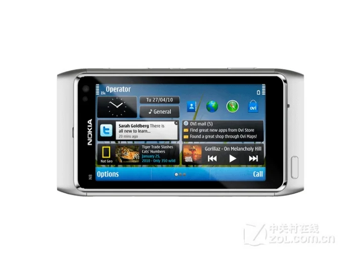 Nokia N8 Single Sim Mobile Phone cellphone & Russian Arabic Hebrew ...