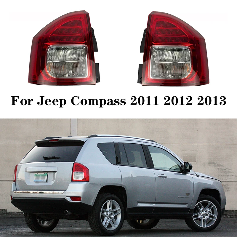 For Jeep Compass 2011 2012 2013 Rear Tail light Rear Bumper Light Tail ...