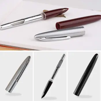 HERO 565 Fountain Pen Smooth Writing Ink Pens 0.5mm Nib Plastic Office ...