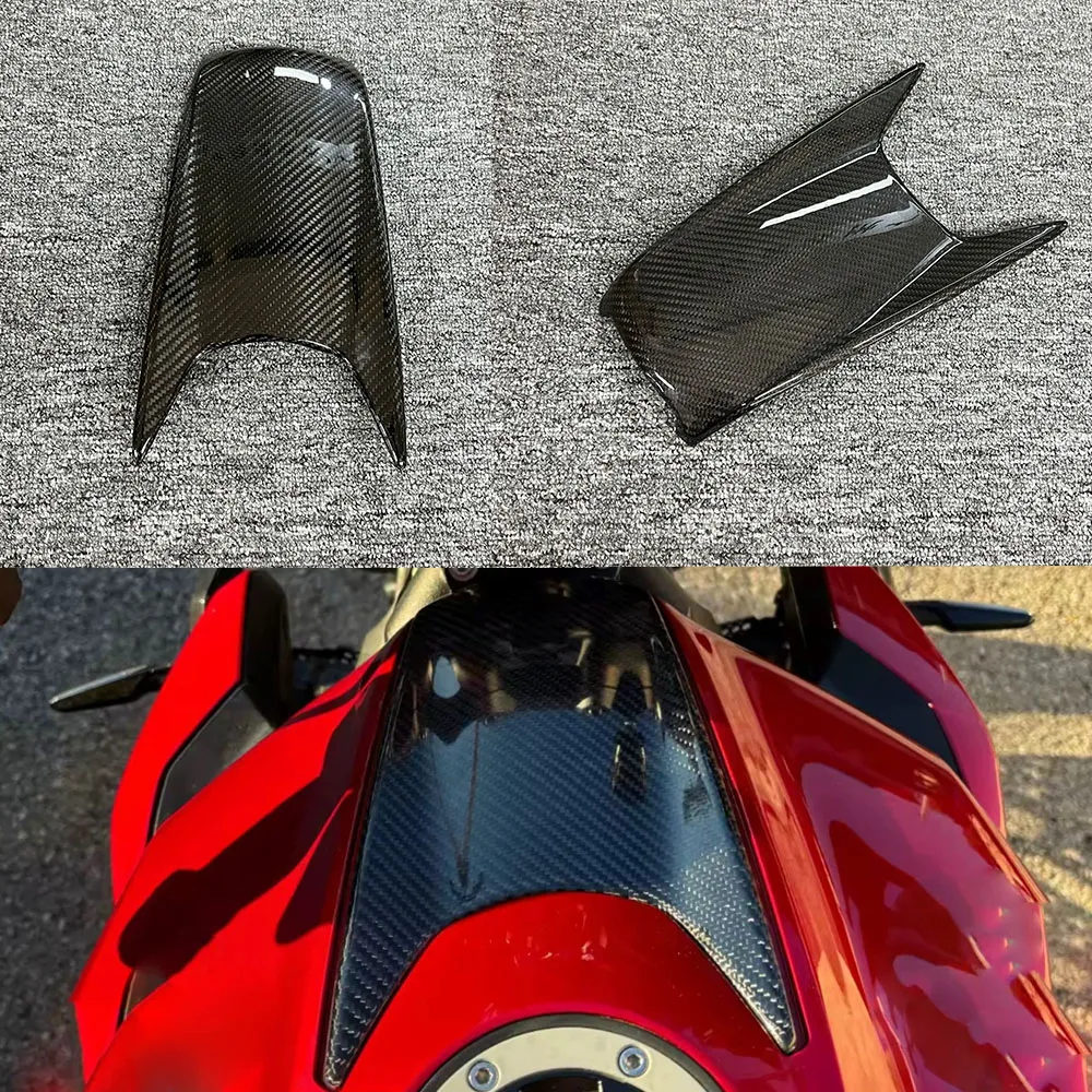 Carbon fiber fuel tank cap decorative cover accessories for Triumph ...