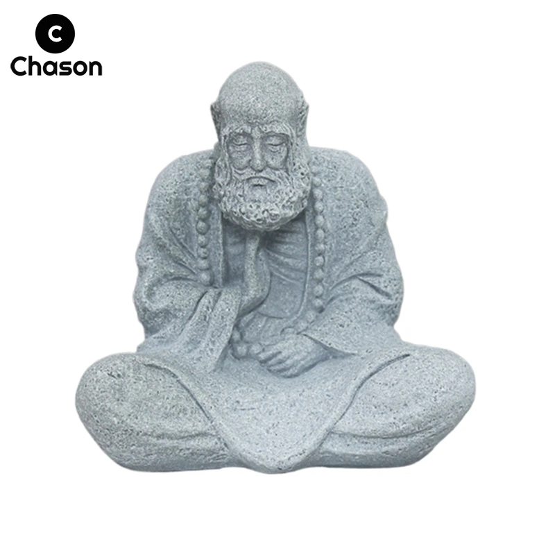 dharma Buddha Stone Statue Little Monks Tibetan Buddhist Buddhism ...