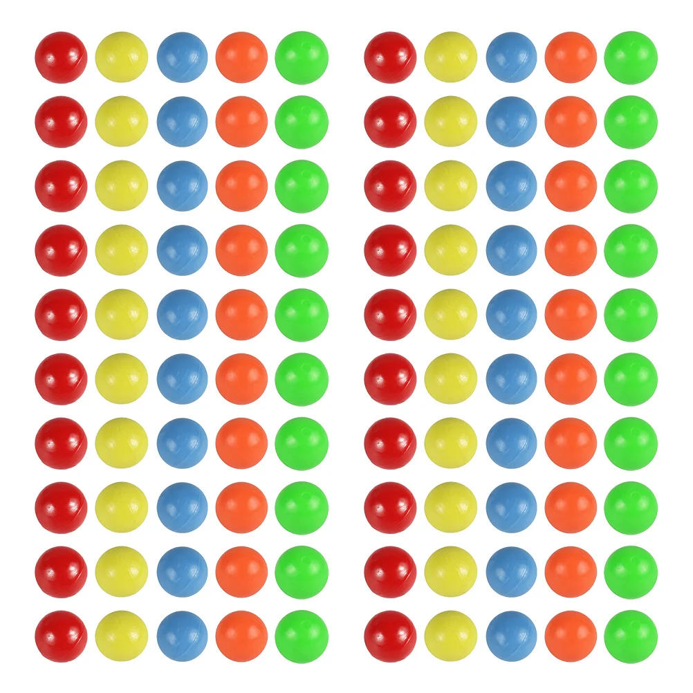 100-Pcs-Counting-Balls-Probability-Learning-Plastic-Colored-for-Kids ...