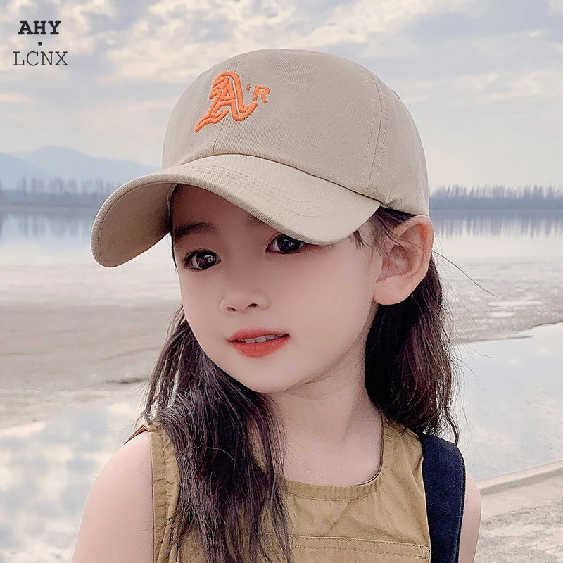 New-Spring-Summer-Kids-Baseball-Cap-Letter-Embroidery-Children-s-Caps ...