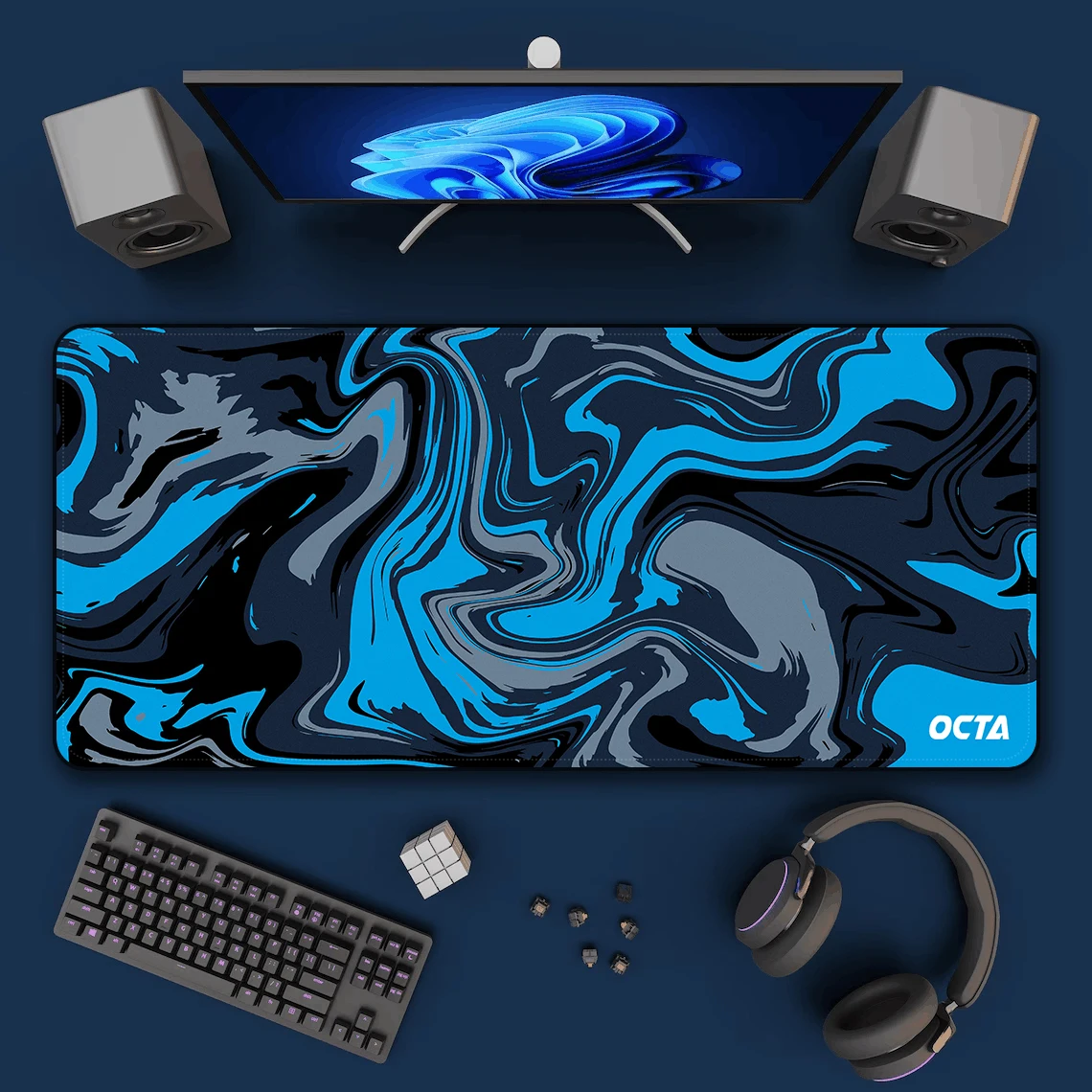 Gaming Mousepad XXL Large Keyboard The Table Speed Desk Mat Anime ...