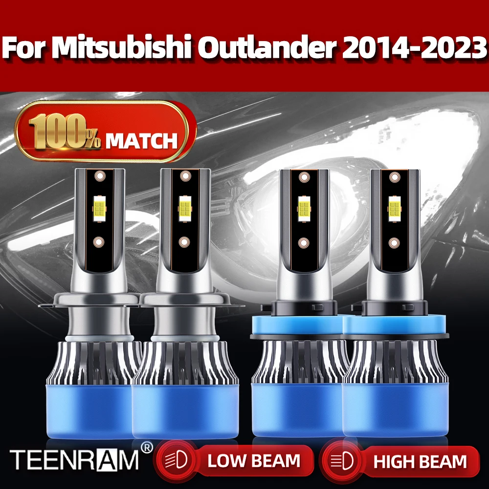 LED-Headlight-Bulb-240W-40000LM-Car-Headlamp-6000K-Turbo-Auto-Lamps-12V ...