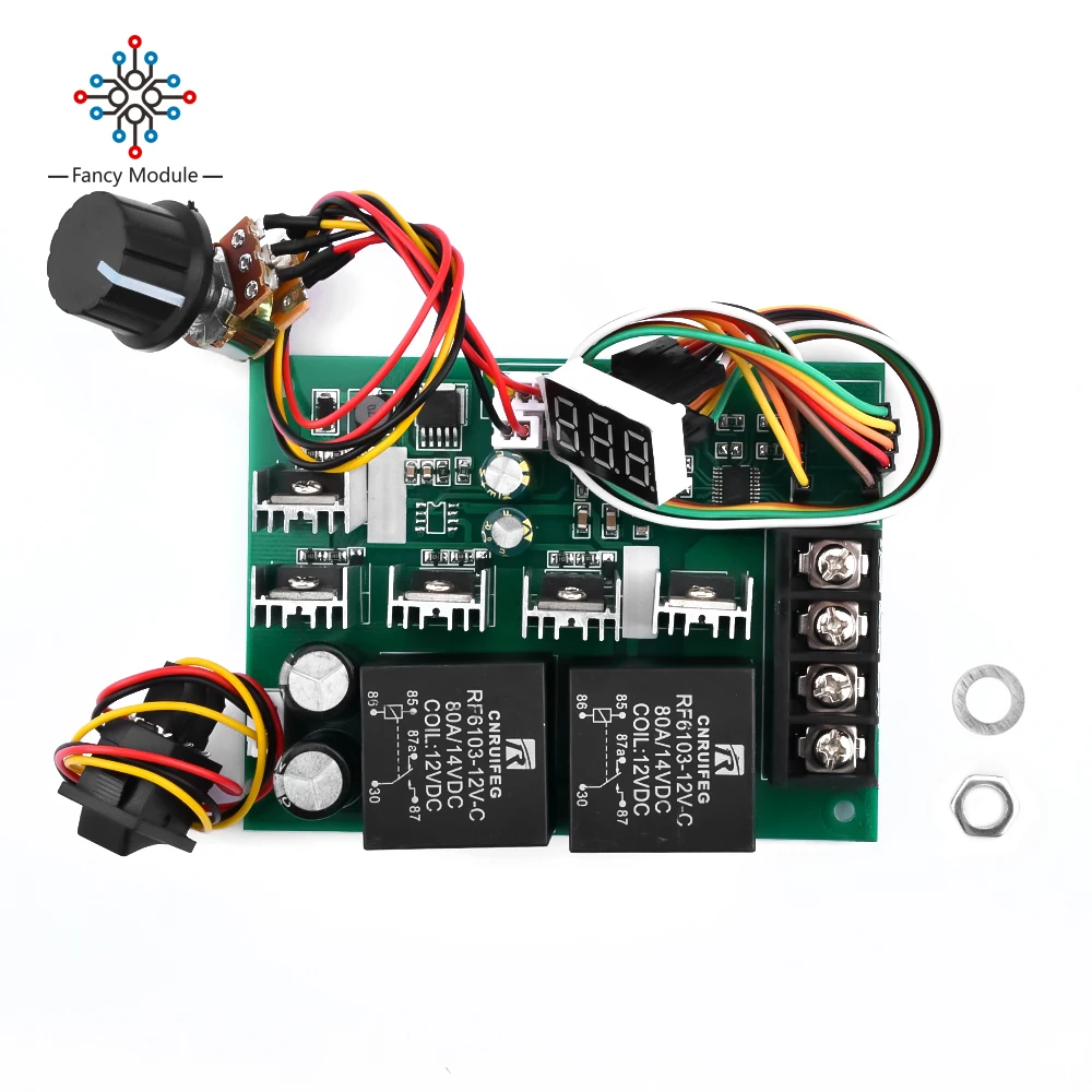 Motor Speed Controller | Led Display Board | Drive Module - Dc 10 -55v Pwm Motor Speed - Aliexpress