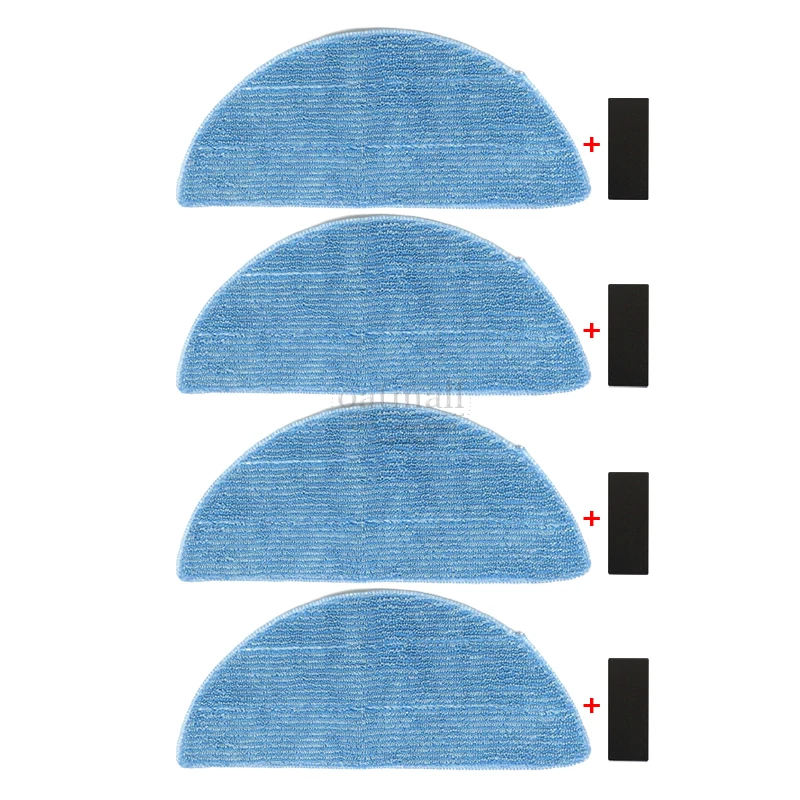 For-ILIFE-V3-V5-V5s-V3S-V50-Pro-Mop-Cloth-For-ILIFE-Replacement-Rags ...