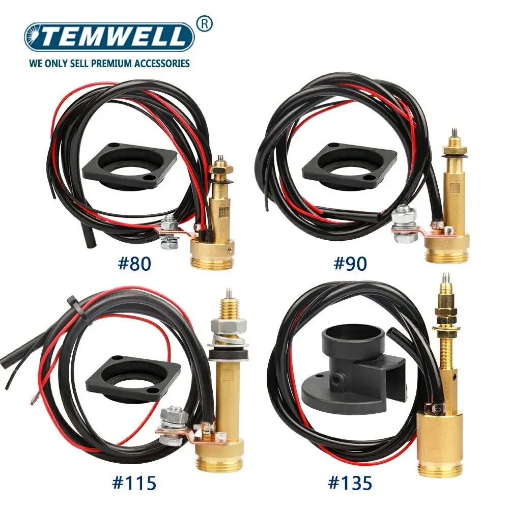 80-90-115-135-Welding-Panel-Socket-Euro-Central-Connector-Adaptor-Torch ...