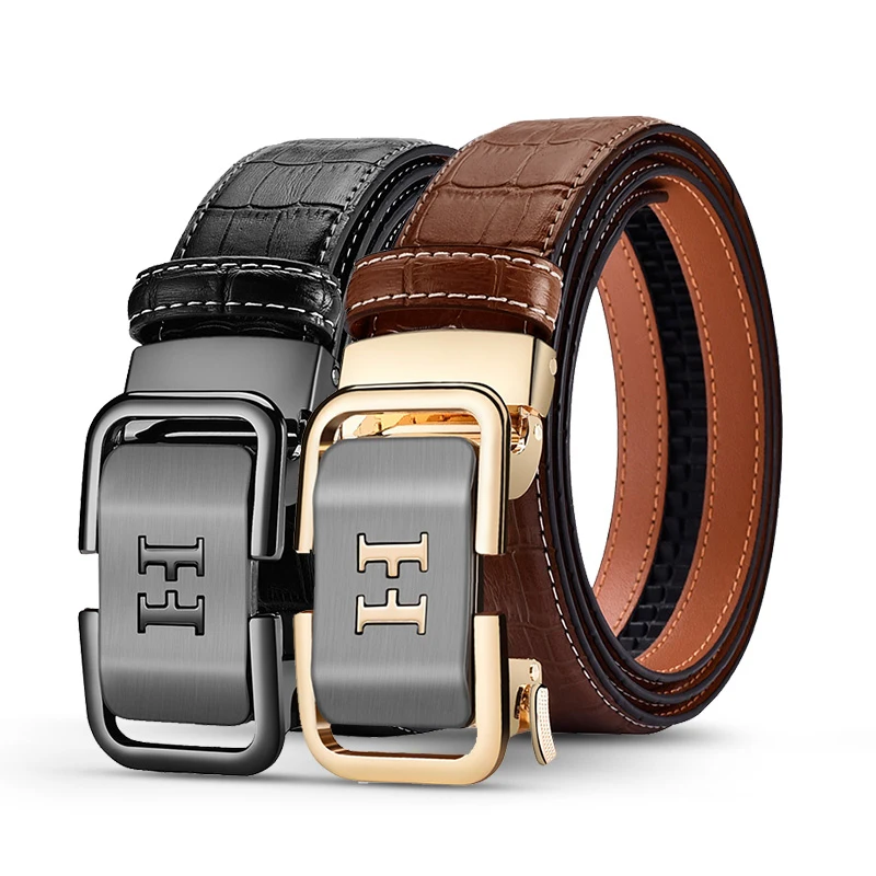 HCDW-Brand-belt-for-men-s-Fashion-Luxury-Automatic-genuine-leather ...
