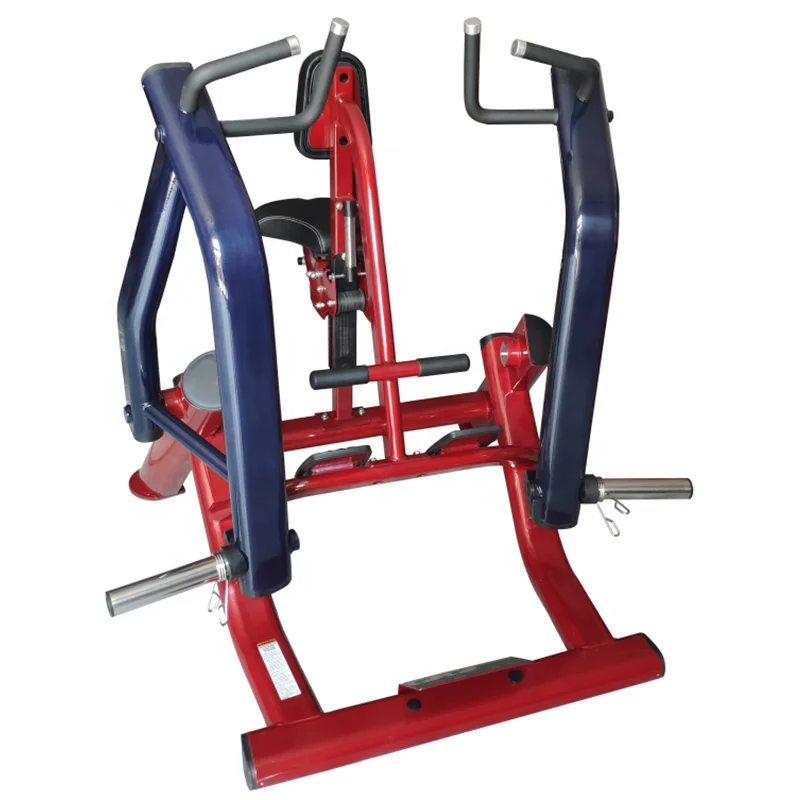 Gym Fitness Equipment Hammer Plate Loaded Iso-lateral Rowing Machine - HGW