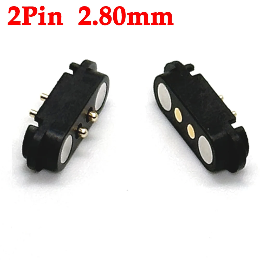 1sets-2A-2Pin-DC-Magnetic-Pogo-Pin-Connector-2-Pin-Pogopin-Male-Female ...