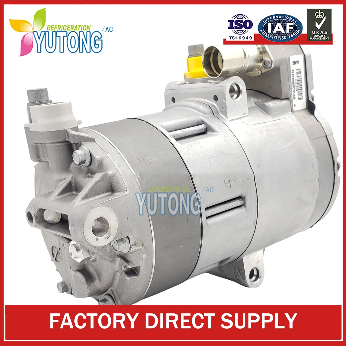 AC Compressor for BMW I3 I8/X5 X1 330e F30 6452-6998208-01 ...