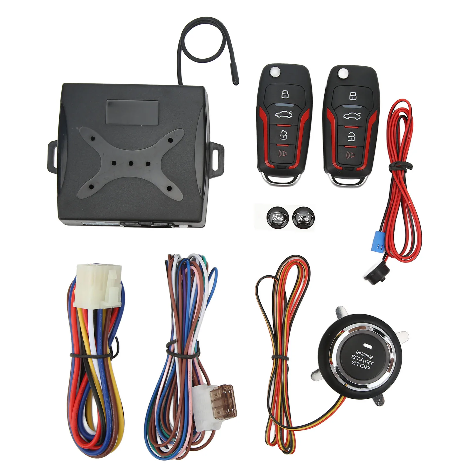 Car-Keyless-Entry-System-Car-Finding-10m-Range-One-Button-Start-Remote ...