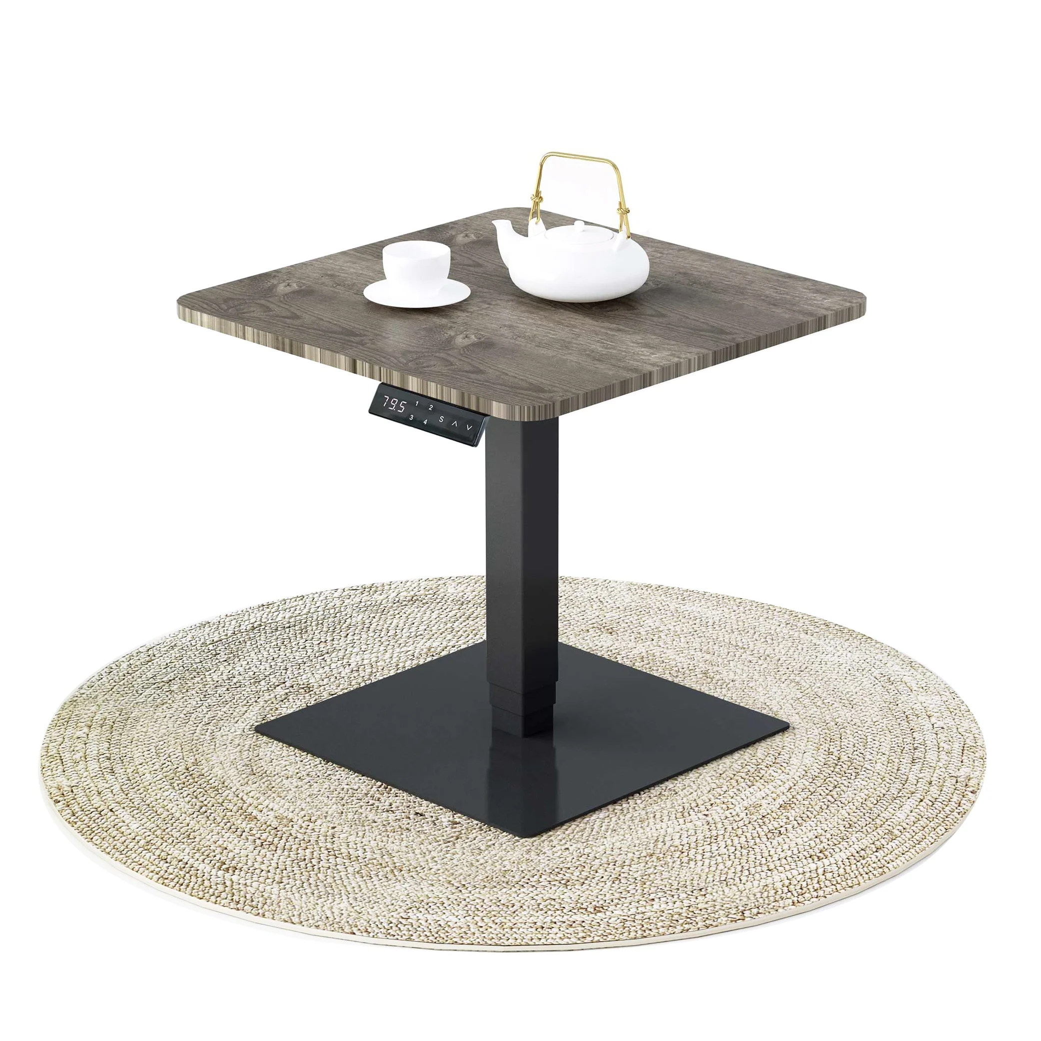 Home-Office-Adjustable-Computer-Tables-Electric-One-Motor-Single-Leg ...