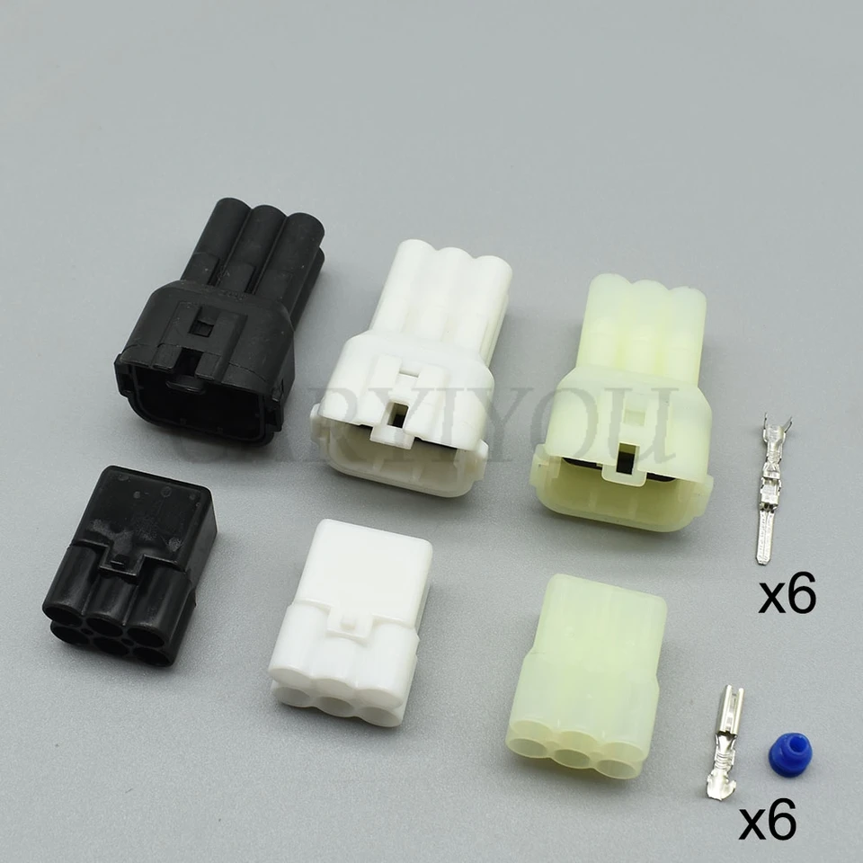 6 Pin HM 090 Male Female Set 6-Pin HM 090 Set - Male & Female Socket ...