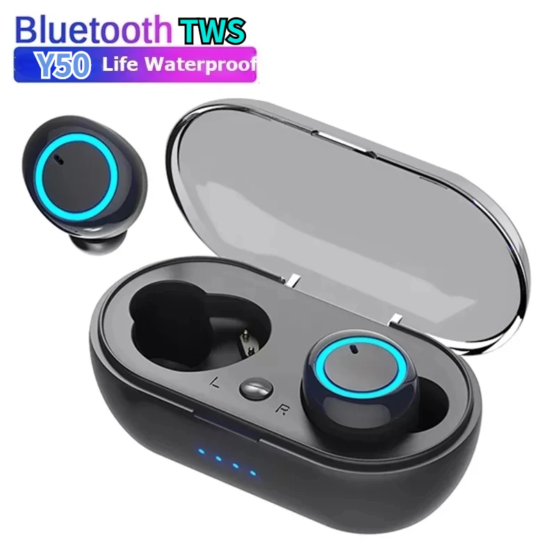 Y50-TWS-auriculares-inal-mbricos-por-Bluetooth-cascos-impermeables-IPX7-de-graves-profundos-est ...