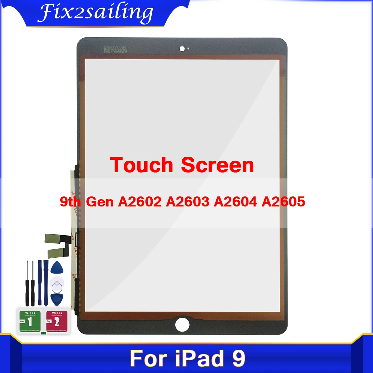 New-10-2-Touch-Panel-For-iPad-9-9th-A2602-A2603-A2604-A2605-2021-Gen ...