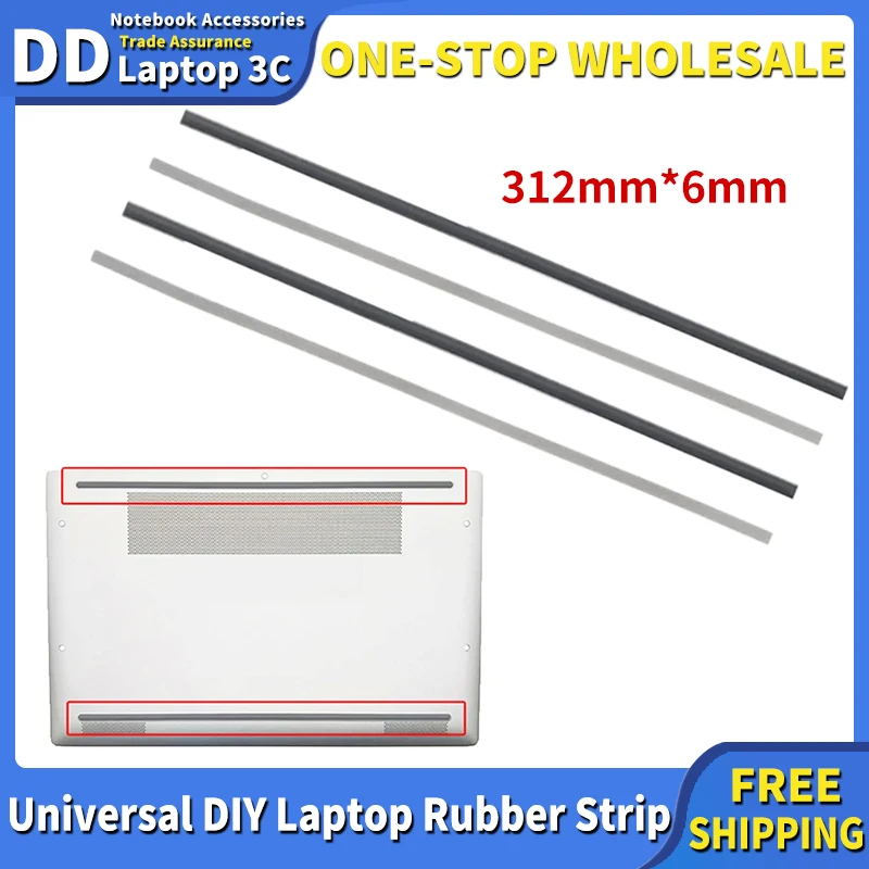 Universal-Laptop-Rubber-Strip-for-Lenovo-Asus-HP-Dell-DIY-Bottom-Case ...