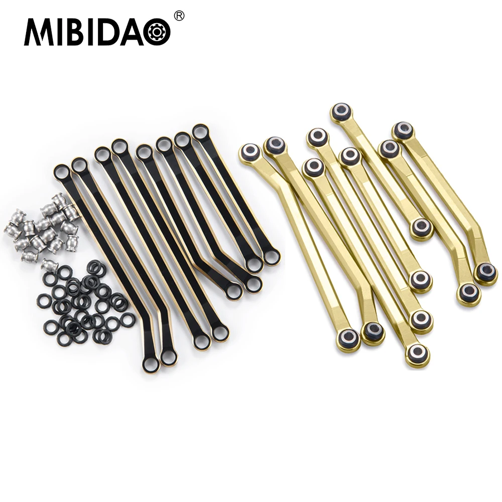 MIBIDAO-TRX4M-Brass-Counterweight-Heighten-Chassis-Link-Rods-Linkage ...